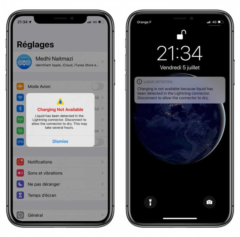iOS 13 潮濕檢測功能：自動偵測 Lightning 是否有水，會自動跳出警告 - 瘋先生