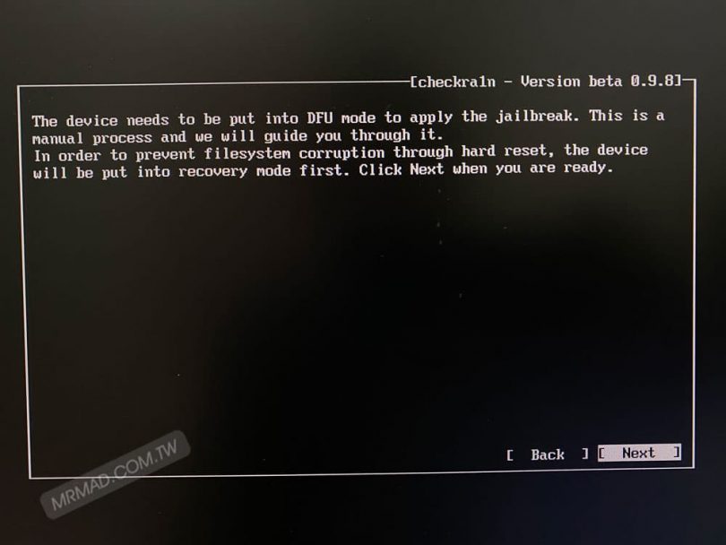 bootra1n教學：Windows用戶用隨身碟Linux跑checkra1n越獄方法 - 瘋先生