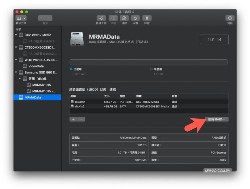 Mac如何組 RAID？硬碟太多用 macOS 組磁碟陣列加速、變大吧！ - 瘋先生