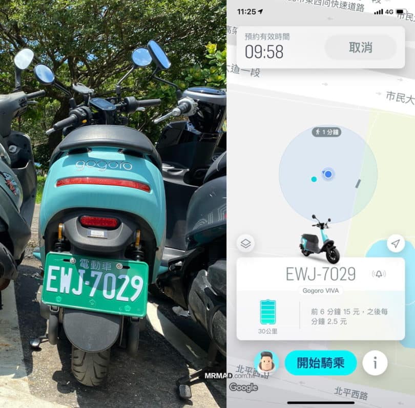 GoShare 教學攻略：註冊、租還車、費用和騎乘心得分享 - 瘋先生