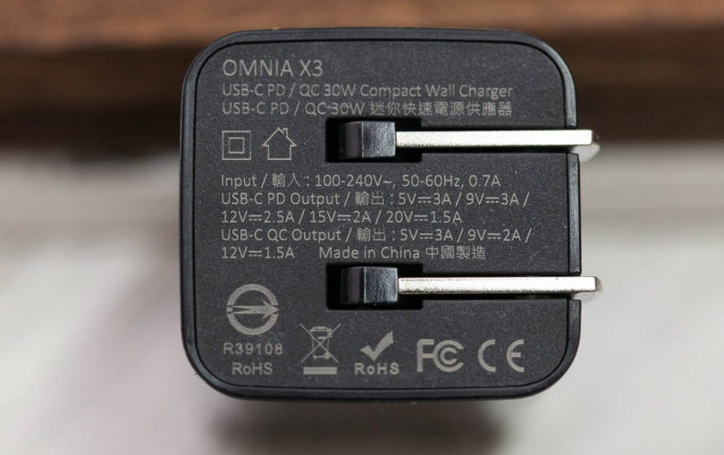 OMNIA X3 迷你PD快充頭開箱，超高功率 30W、價格超便宜 - 瘋先生
