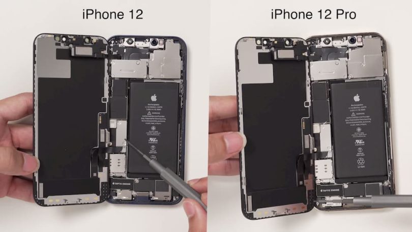 蘋果 iPhone 12 拆機揭秘用高通5G晶片，電池容量證實縮水 - 瘋先生