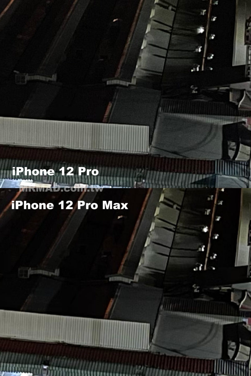 iPhone 12 Pro Max 夜拍相機實測，大感光元件差異有多大？ - 瘋先生