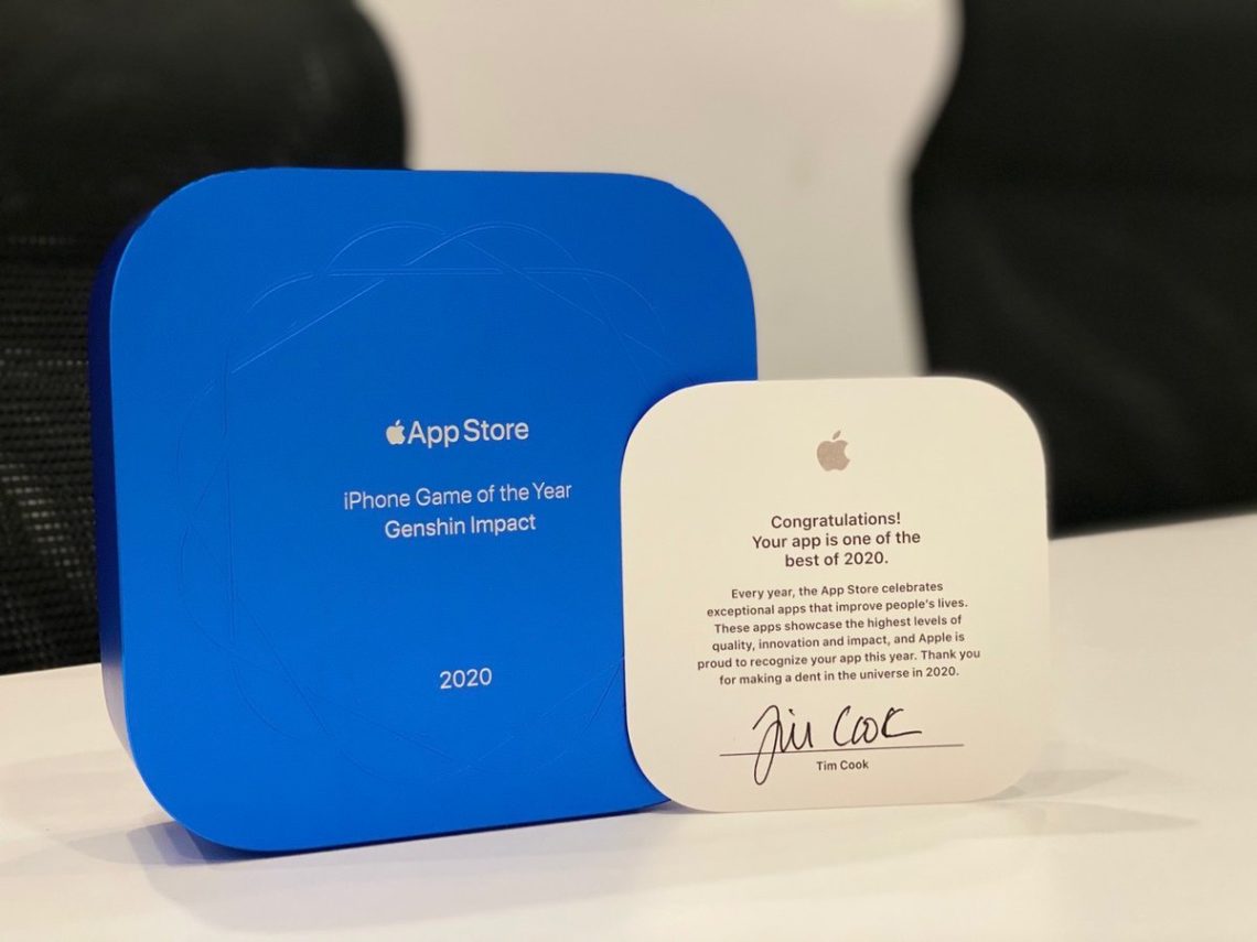 App Store 2020 最佳獎座實體開箱，超像藍色 Mac mini 外觀 - 瘋先生