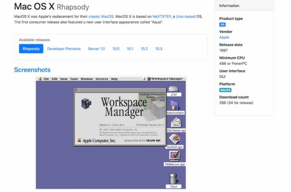 WinWorld 舊版Windows / DOS系統、軟體、懷舊遊戲免費下載 - 瘋先生