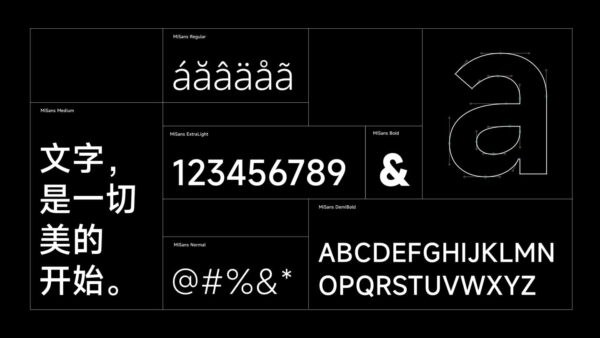 小米字體 MiSans免費下載，MIUI 13系統字體可免費商業使用 - 瘋先生