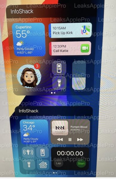 iOS 16桌面小工具提前曝光，擬物化風格與互動式體驗更佳 - 瘋先生