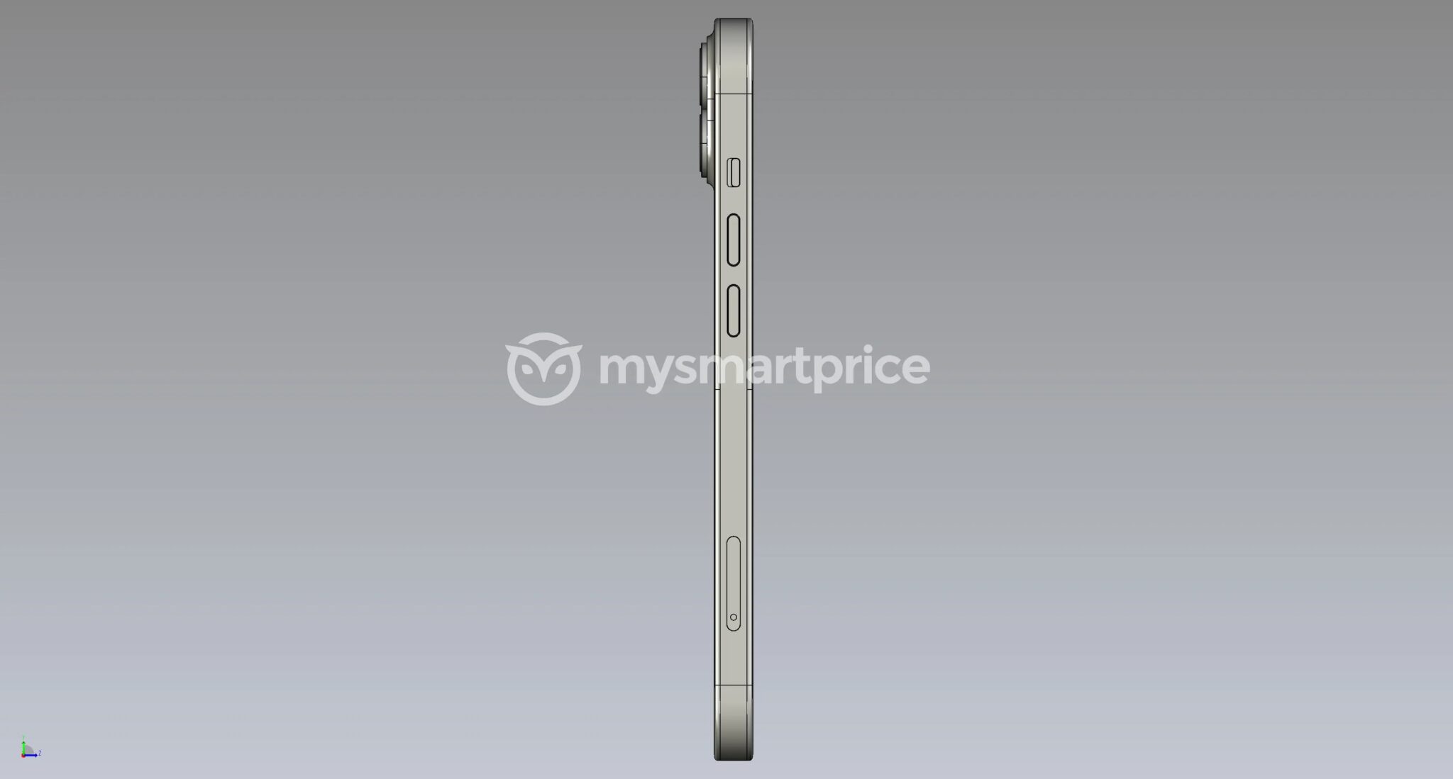 The iPhone 14 CAD model is exposed, and the design can't be seen to ...