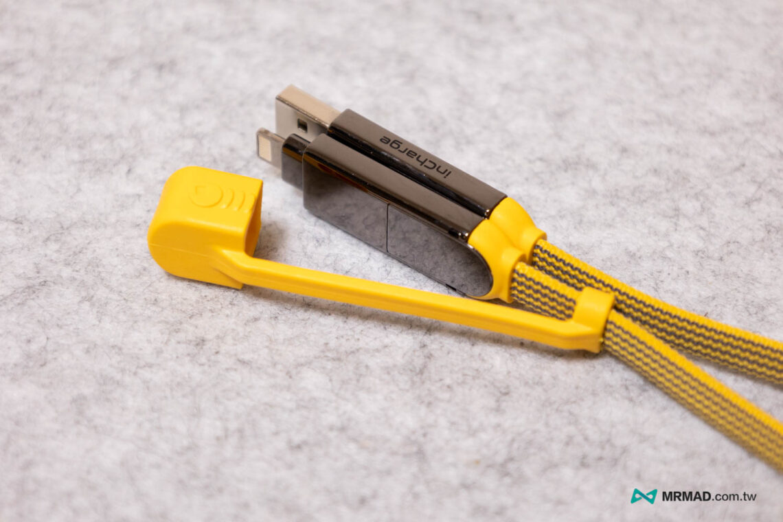 inCharge XL六合一快充傳輸線開箱評測 100W PD快充線配四種線頭一次搞定 - 瘋先生