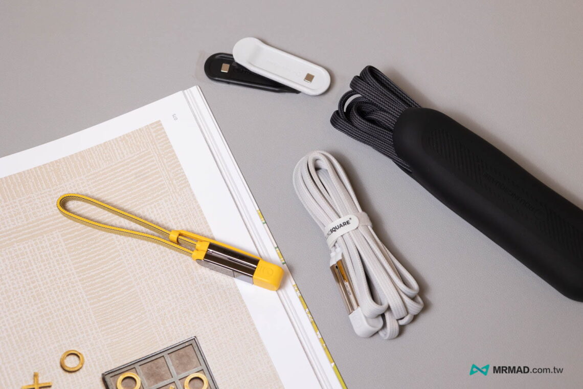 inCharge XL六合一快充傳輸線開箱評測 100W PD快充線配四種線頭一次搞定 - 瘋先生