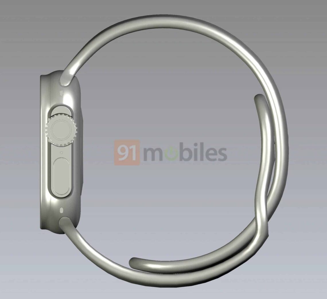 Apple Watch Pro CAD 圖檔曝光新外型！三大亮點特色搶先看 - 瘋先生