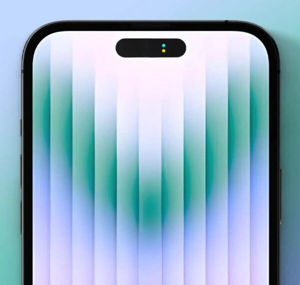 iPhone 14 Pro 打孔螢幕顯示效果曝光「長藥丸」切口藏新功能 - 瘋先生