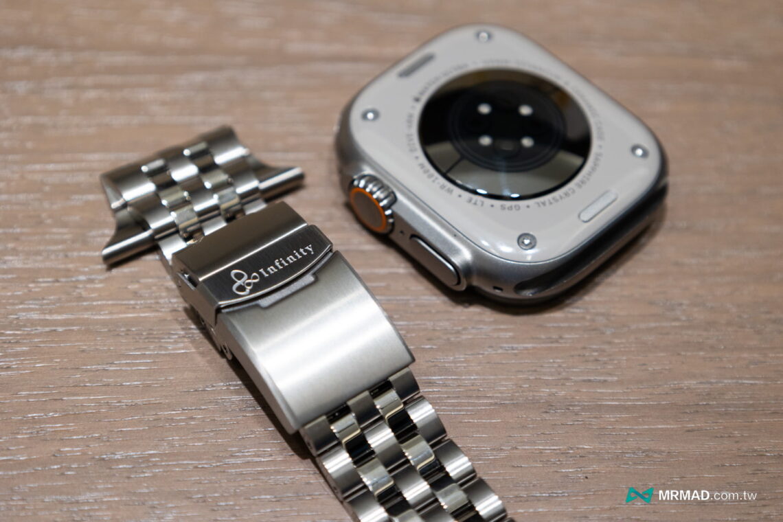 Apple Watch不銹鋼錶帶開箱！ULTRA系列5珠帶時尚經典設計 - 瘋先生