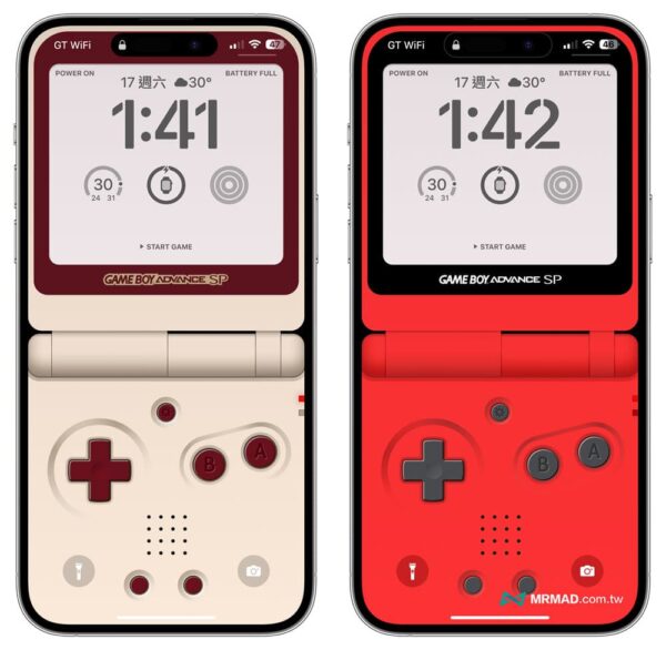13款GAMEBOY SP鎖定桌布分享，將iPhone秒變GBA遊戲機造型 - 瘋先生