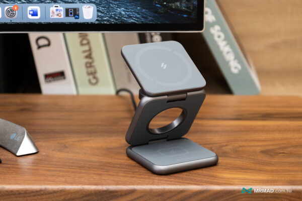 【Mag3開箱】旅行3C 配件推薦！MagSafe 磁吸三合一折疊架輕巧超實用 - 瘋先生