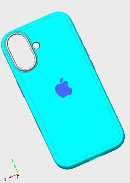 蘋果iPhone 16 CAD 圖獨家曝光，機身外觀有三大重點變化 - 瘋先生