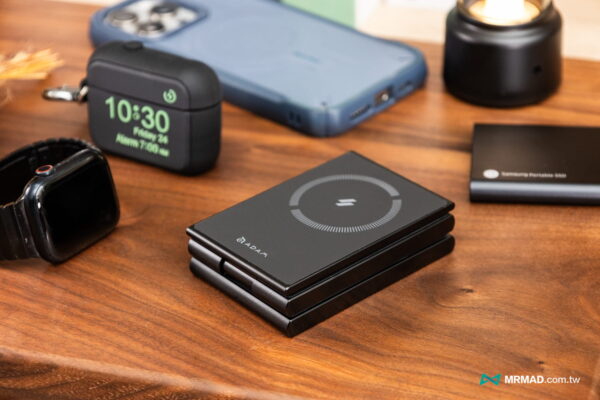 【開箱】Mag Z 折疊式三合一旅行磁吸無線充電座，更穩超薄多角度進化版 - 瘋先生