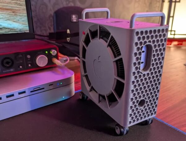 改裝魔人分享M4 Mac mini 3D列印機殼，一秒變Mac mini Pro主機 - 瘋先生