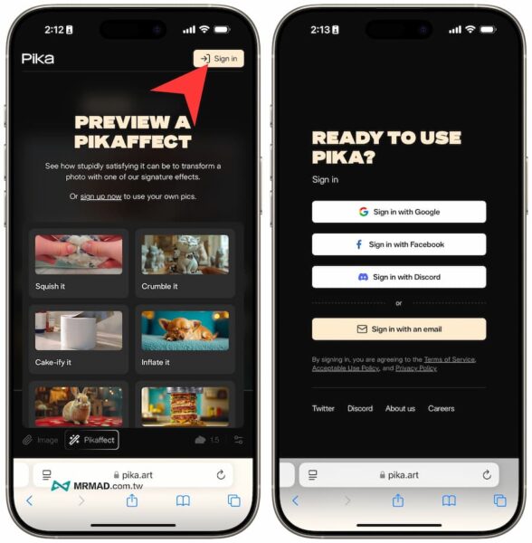 Pika art怎麼用？免費一鍵製作揉捏壓扁特效短影片 - 瘋先生