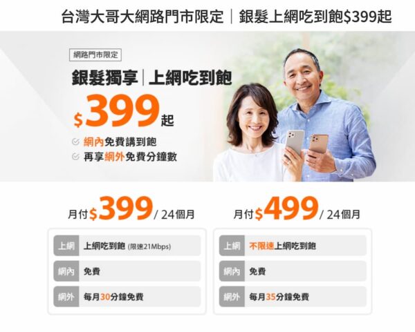 台灣大哥大399吃到飽隱藏方案！申辦資格、時間和方法一次看 - 瘋先生